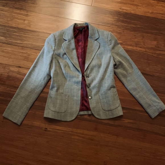 Atelier Sona | Jackets & Coats | Atelier Boutique Glen Plaid Grey ...